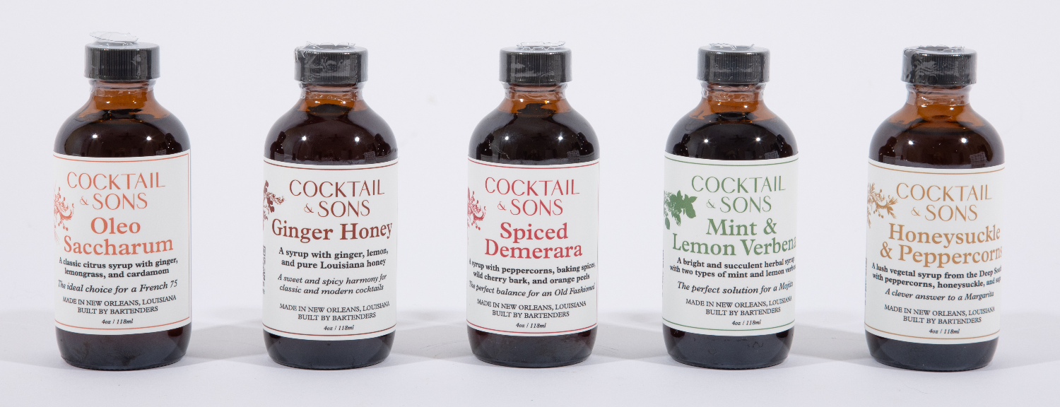 All Natural Syrup Sample Pack | Cocktail and Sons